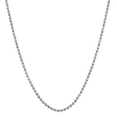 Silver Ball Chain - 30 inches - Jewelry - Michael Louis – Michael Louis Inc