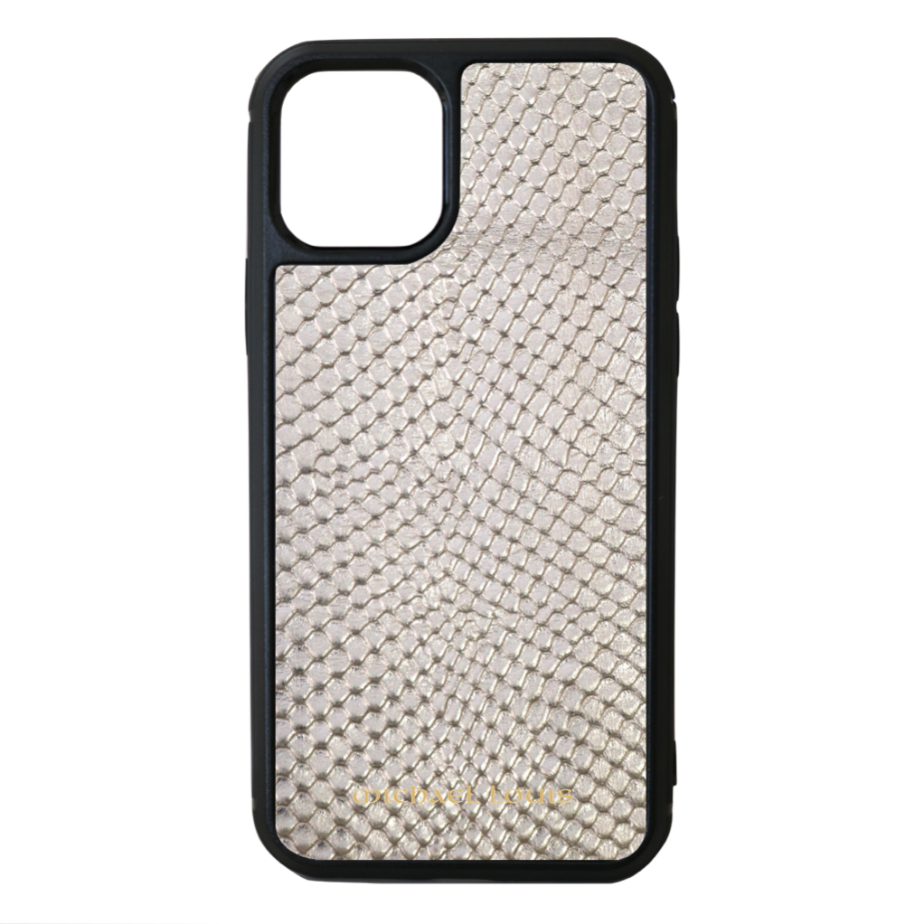 Silver Snake iPhone 11 Pro Case - Michael Louis – Michael Louis Inc